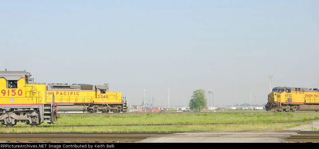 UP 9150 with 3340 and 6552